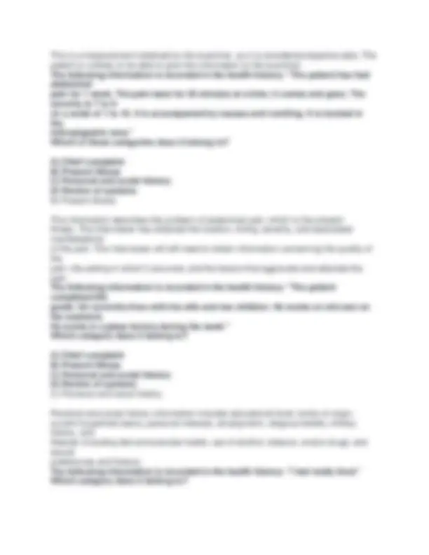 NR 509 BATES TEST BANK - MIDTERM ACTUAL UPDATED QUESTIONS AND ANSWERS ...