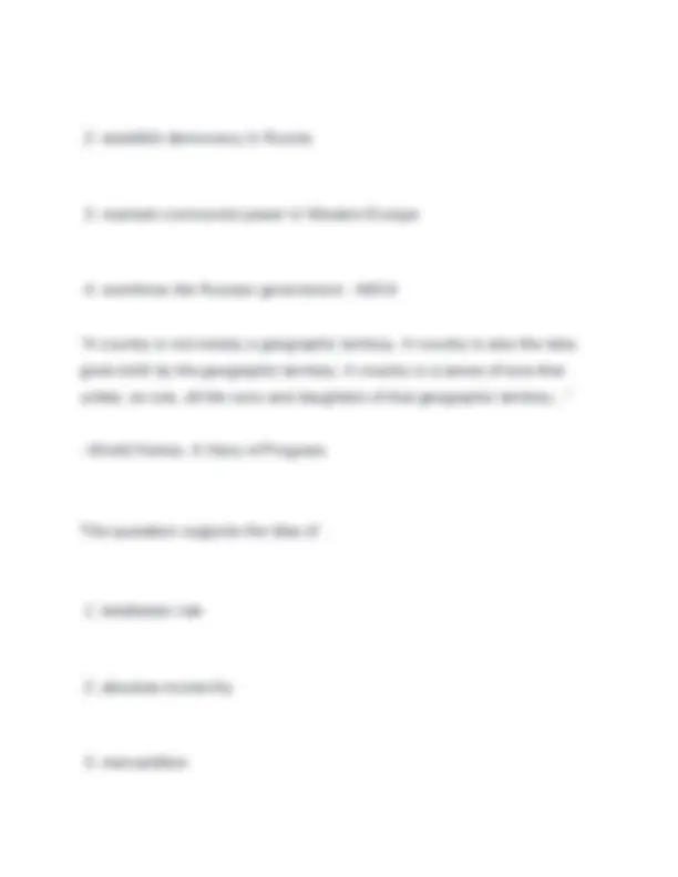 World History Quiz: Enlightenment, Imperialism, Revolutions | Exams ...