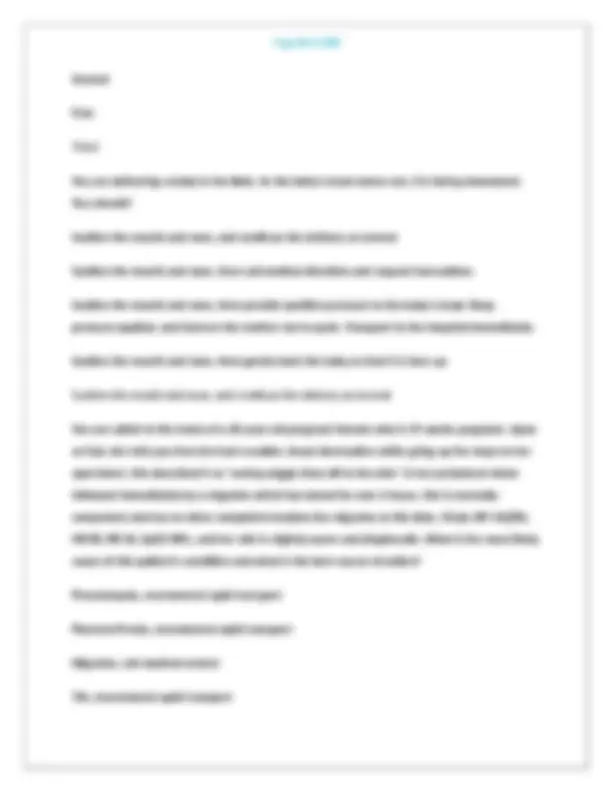 NC EMT State Exam Test Bank: 450 Questions and Answers | Exams Medicine ...