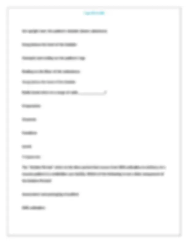 NC EMT State Exam Test Bank: 450 Questions and Answers | Exams Medicine ...