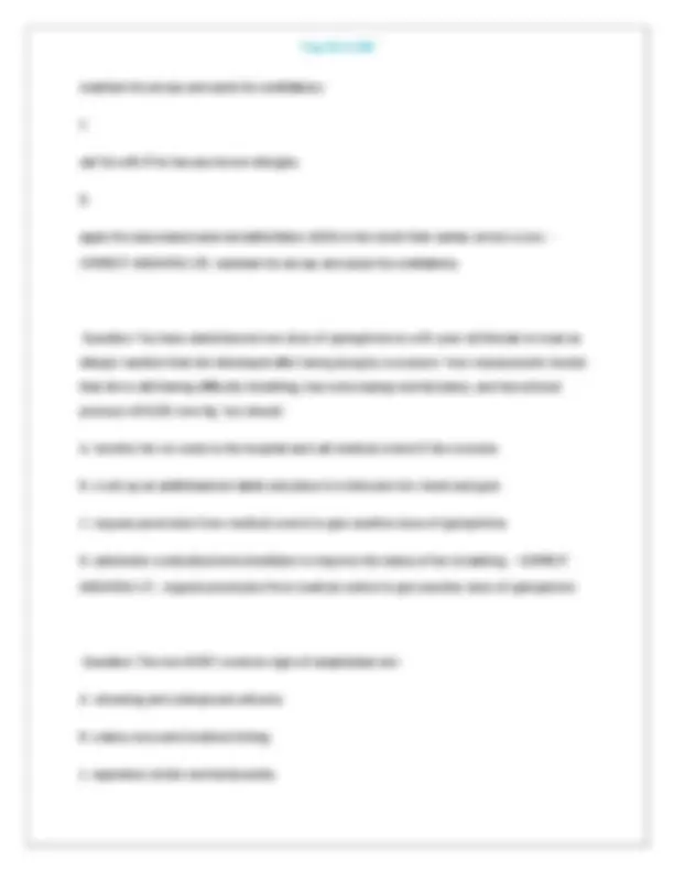 NC EMT State Exam Test Bank: 450 Questions and Answers | Exams Medicine ...