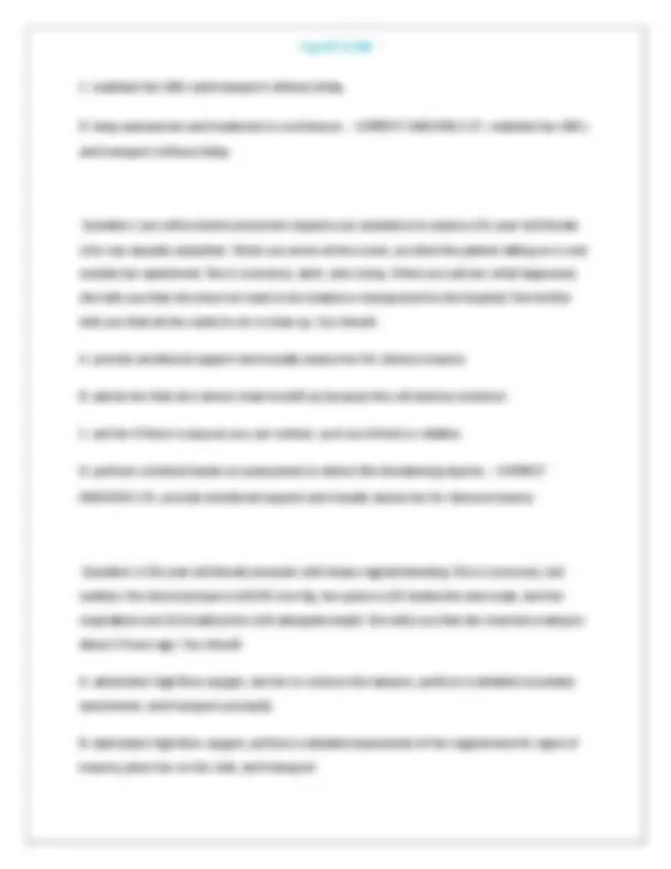 NC EMT State Exam Test Bank: 450 Questions and Answers | Exams Medicine ...