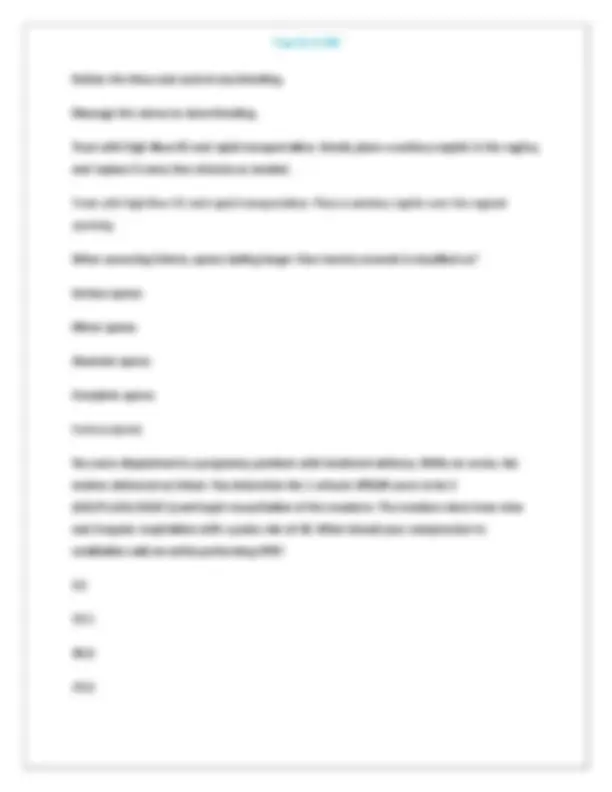 NC EMT State Exam Test Bank: 450 Questions and Answers | Exams Medicine ...