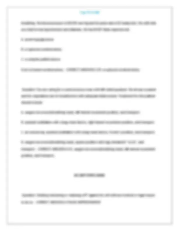 NC EMT State Exam Test Bank: 450 Questions and Answers | Exams Medicine ...