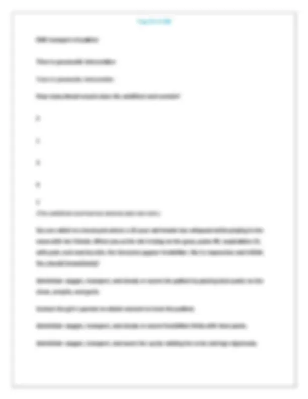 NC EMT State Exam Test Bank: 450 Questions and Answers | Exams Medicine ...