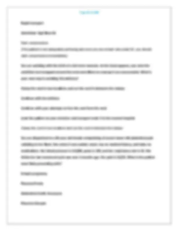 NC EMT State Exam Test Bank: 450 Questions and Answers | Exams Medicine ...