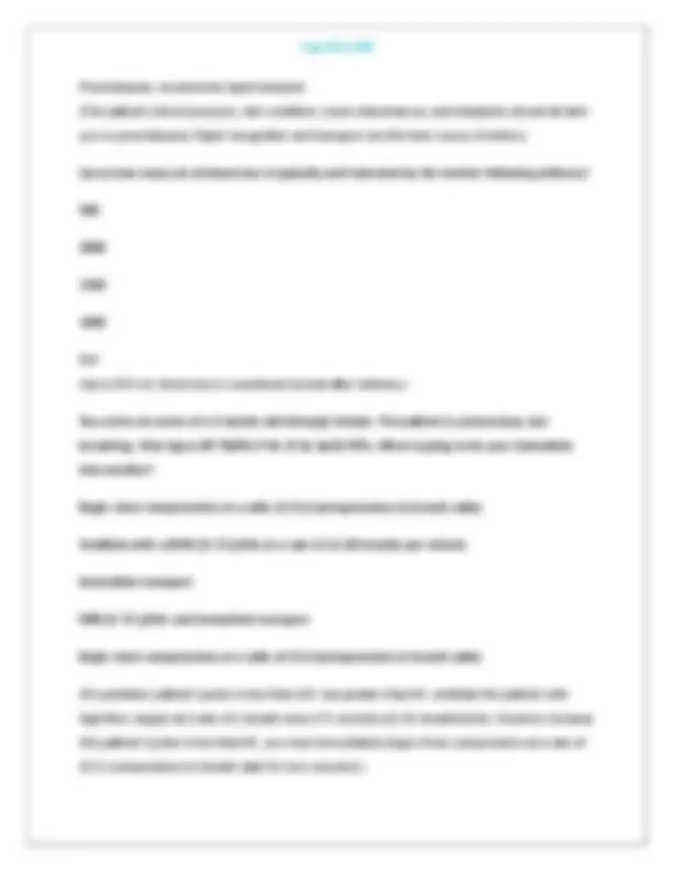 NC EMT State Exam Test Bank: 450 Questions and Answers | Exams Medicine ...