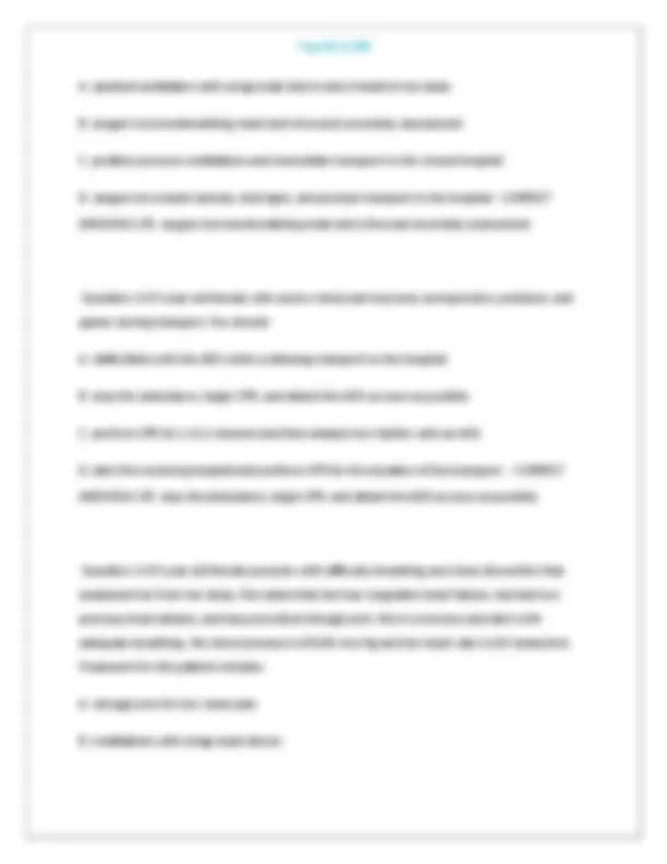 NC EMT State Exam Test Bank: 450 Questions and Answers | Exams Medicine ...