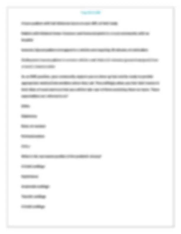 NC EMT State Exam Test Bank: 450 Questions and Answers | Exams Medicine ...