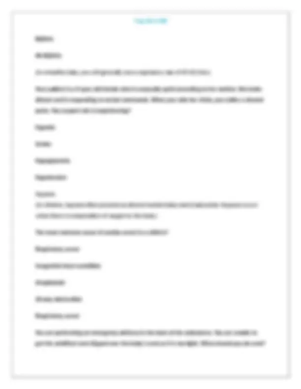 NC EMT State Exam Test Bank: 450 Questions and Answers | Exams Medicine ...