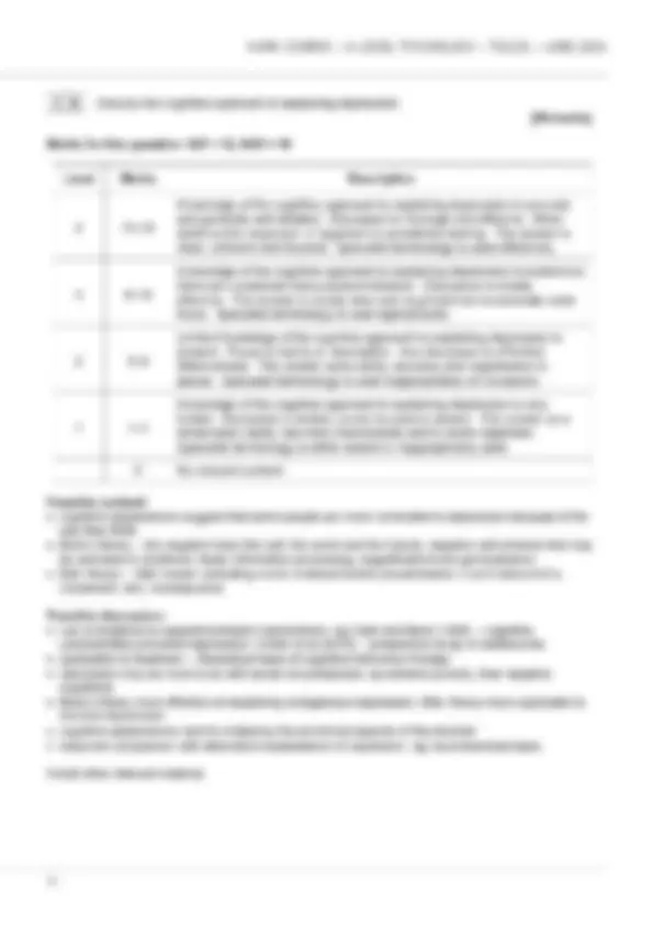 Actual 2024 AQA A-level PSYCHOLOGY 7182/1 Paper 1 Merged Question Paper ...