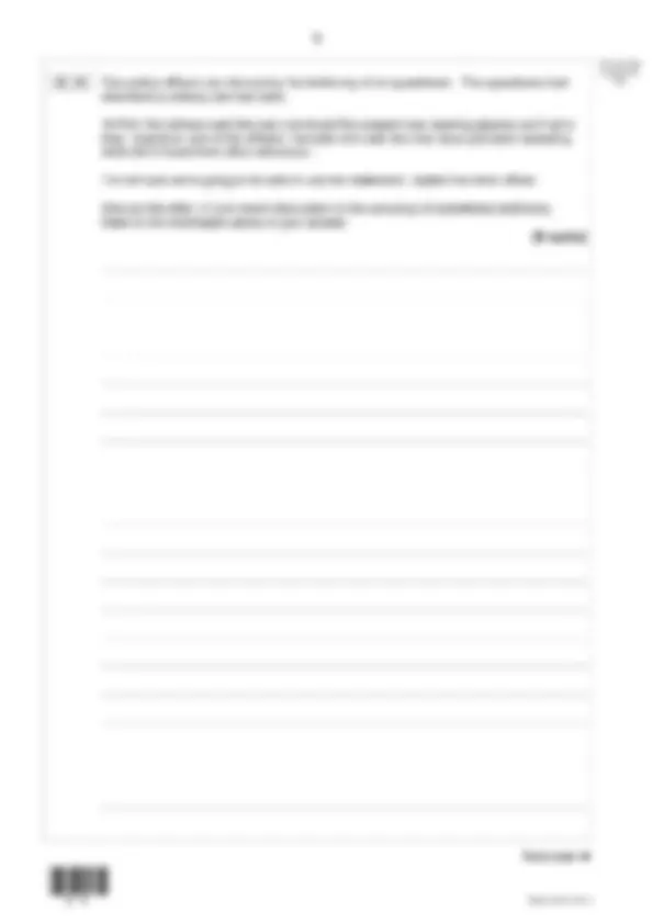 Actual 2024 AQA A-level PSYCHOLOGY 7182/1 Paper 1 Merged Question Paper ...