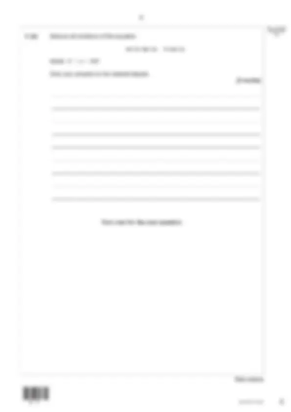 . Actual 2024 AQA AS MATHEMATICS 7356/1 Paper 1 Merged Question Paper + Mark Scheme Actual ...