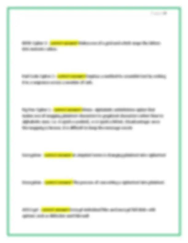 D334 - Introduction To Cryptography Exam |Actual Exam With 100% ...