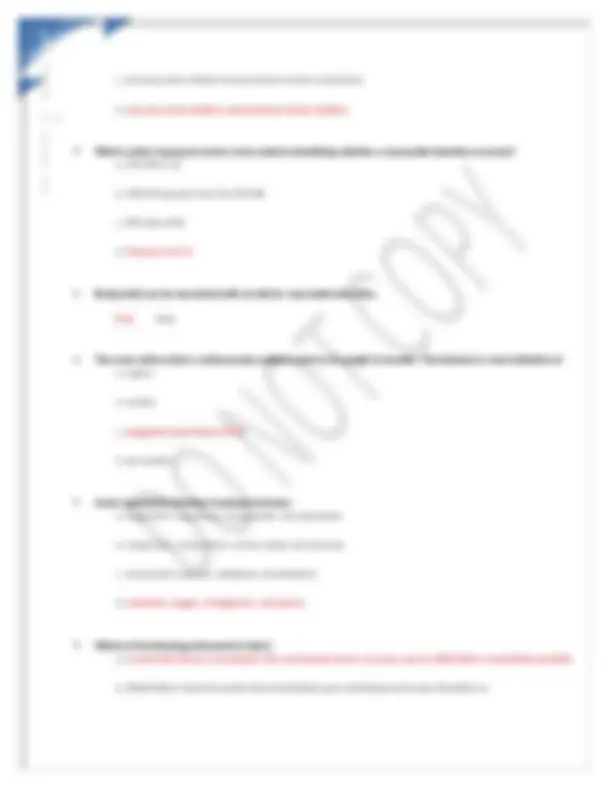 Telemetry Nurse Exam Questions and Answers 2024: A Comprehensive Review | Exams Nursing | Docsity