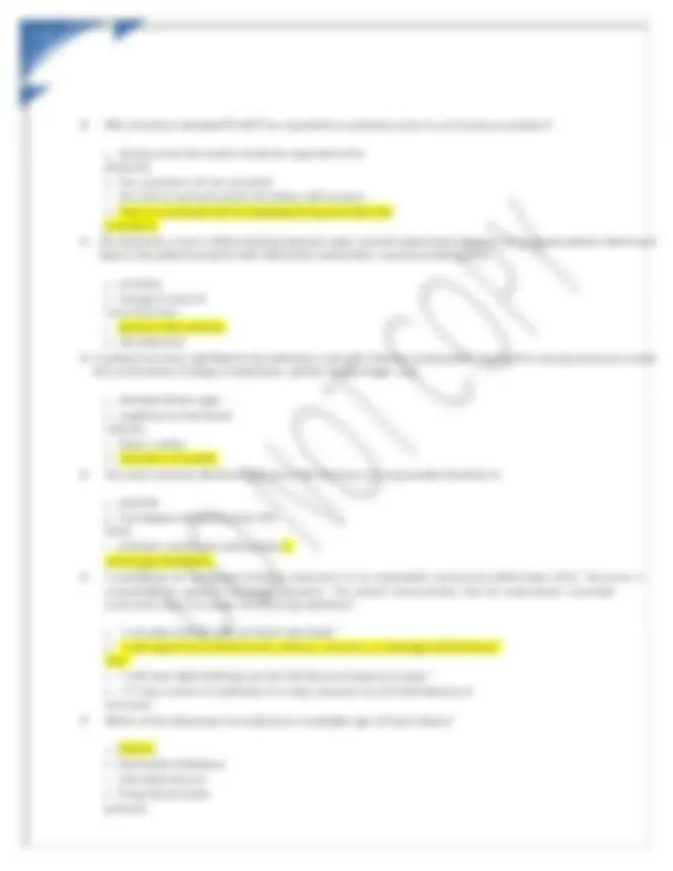 Telemetry Nurse Exam Questions and Answers 2024: A Comprehensive Review | Exams Nursing | Docsity