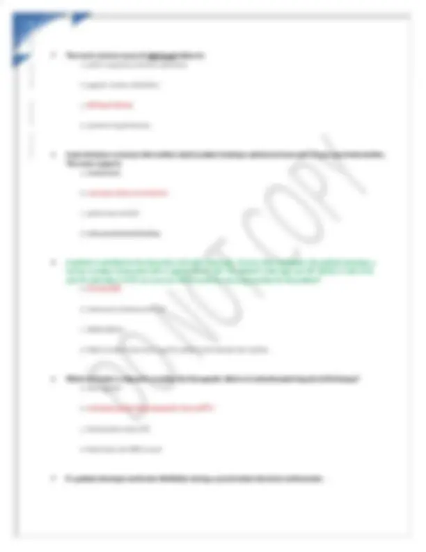 Telemetry Nurse Exam Questions and Answers 2024: A Comprehensive Review | Exams Nursing | Docsity