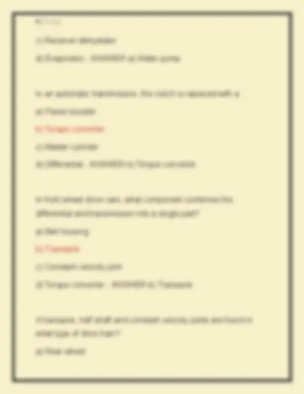 PA MOTOR VEHICLE DAMAGE APPRAISER’S LICENSE EXAM LATEST 2025 ACTUAL ...