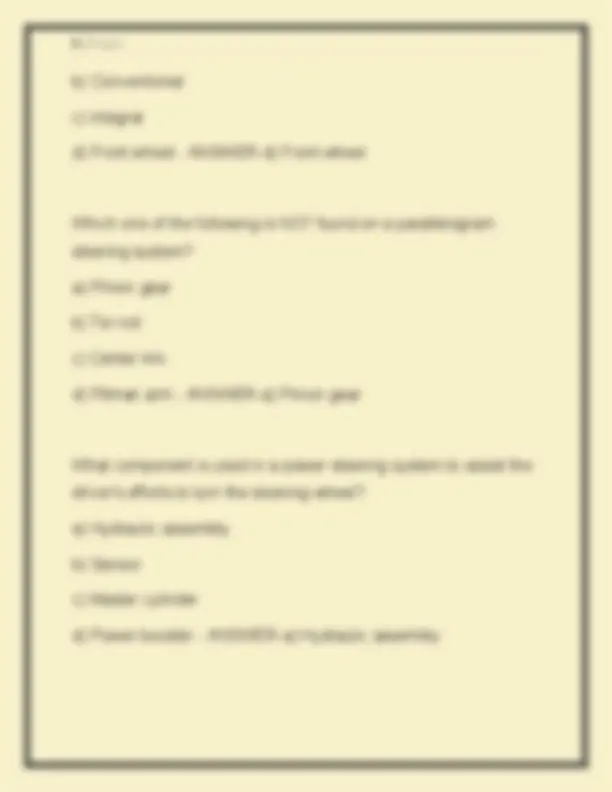 PA MOTOR VEHICLE DAMAGE APPRAISER’S LICENSE EXAM LATEST 2025 ACTUAL ...