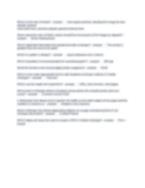 Adobe InDesign Test Questions with Accurate Answers | Exams Advanced ...