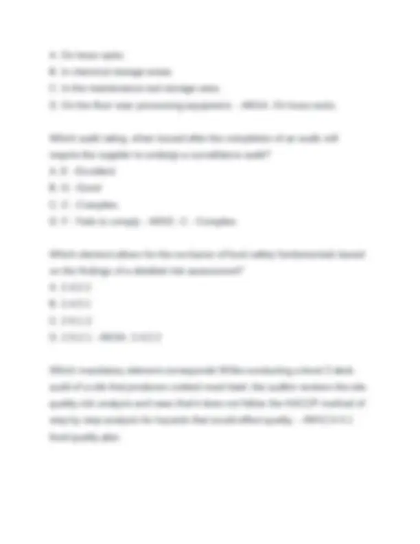 SQF Certification Exam Questions and Answers: A Comprehensive Guide to ...