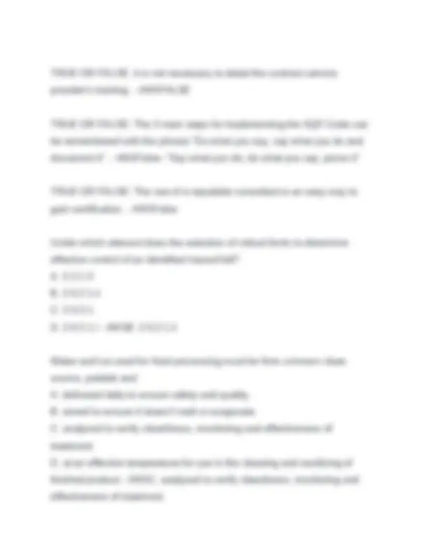 SQF Certification Exam Questions and Answers: A Comprehensive Guide to ...