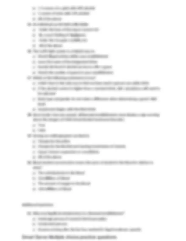 Smart Serve Multiple Choice Practice Questions with Complete Solutions ...