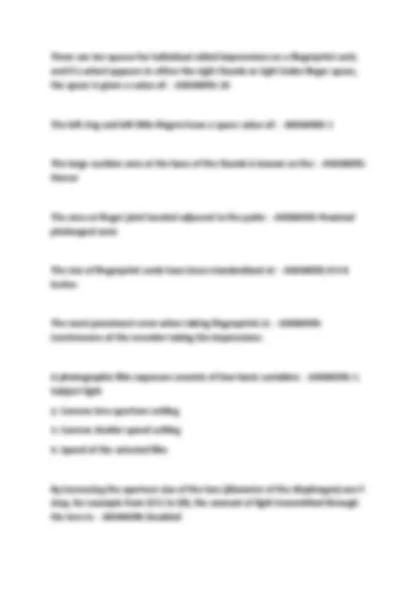 IAI LATENT PRINT CERTIFICATION EXAM (ACTUAL EXAM) WITH CORRECT ACTUAL QUESTIONS | Exams Printing ...