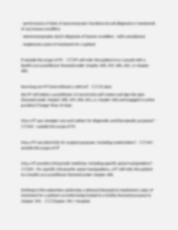 Florida PT Jurisprudence Exam 2025 Questions and Answers (100% Verified Answers) | Exams Nursing ...