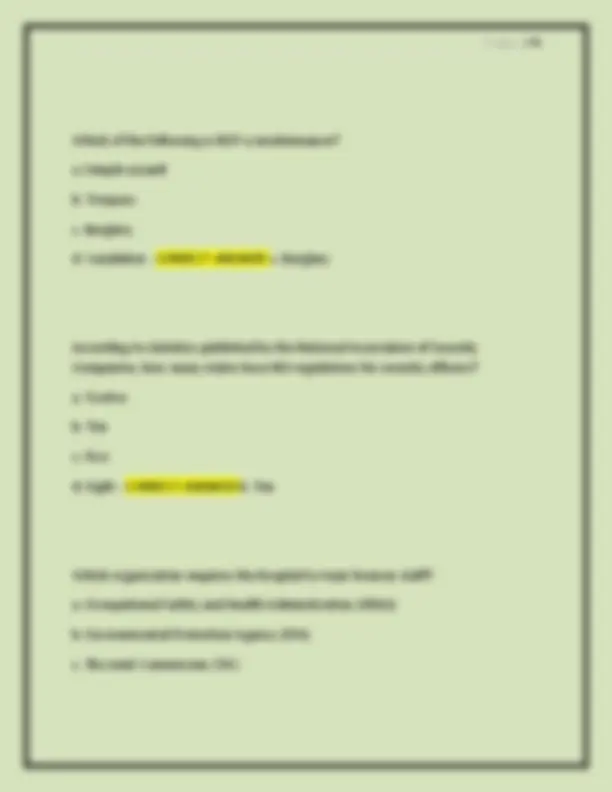 IAHSS (FULL STUDY GUIDE) 2025 |ACTUAL EXAM QUESTIONS & VERIFIED ANSWERS ...