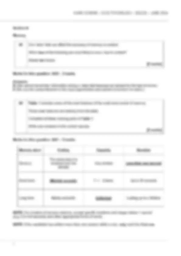 Actual 2024 AQA GCSE PSYCHOLOGY 8182/1 Paper 1 Question Paper + Mark ...