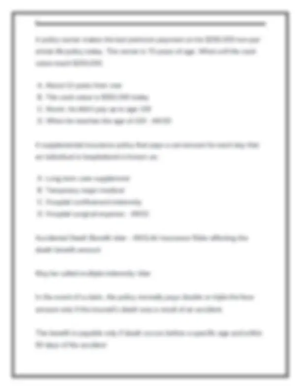 CA PSI Site - Life, Accident and Health Agent Examination (Life Agent ...