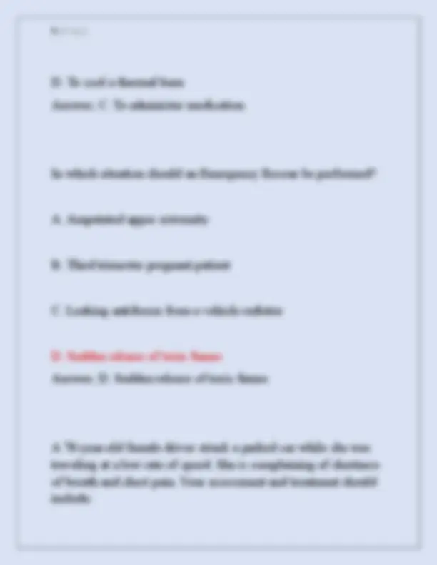 ITLS ADVANCED POST TEST 9th EDITION NEWEST 2025 COMPLETE ALL QUESTIONS ...