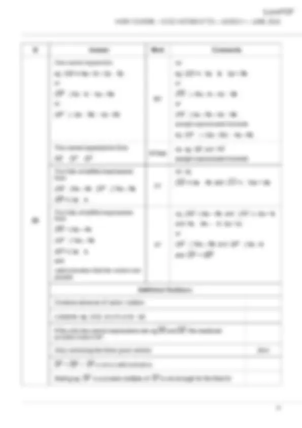 2024 AQA GCSE MATHEMATICS 8300/2H Higher Tier Paper 2 Question Paper ...