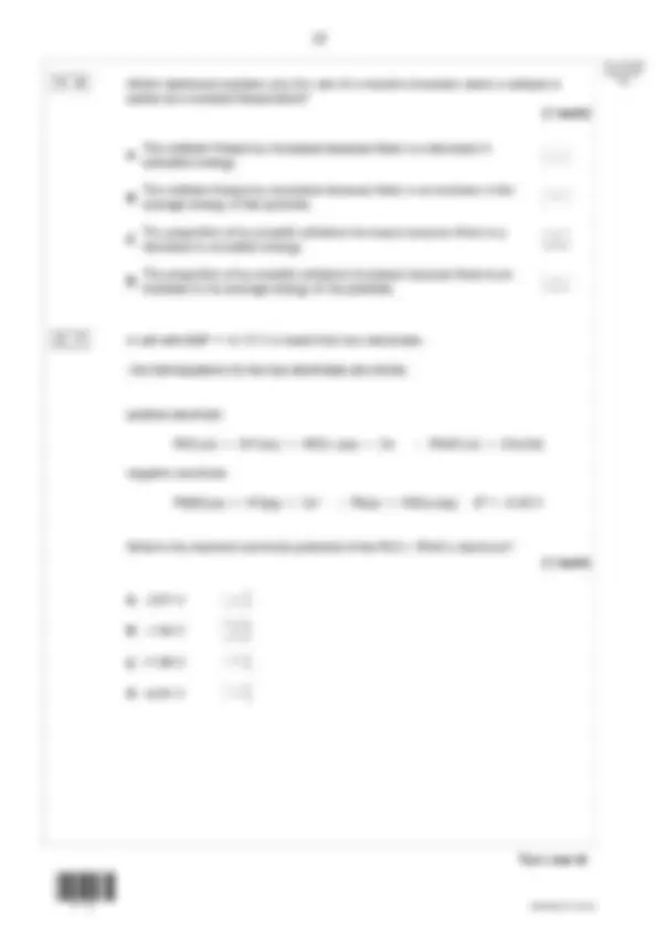 Actual 2024 AQA A-LEVEL CHEMISTRY 7405/3 Paper 3 Merged Question Paper + Mark Scheme + I | Exams ...