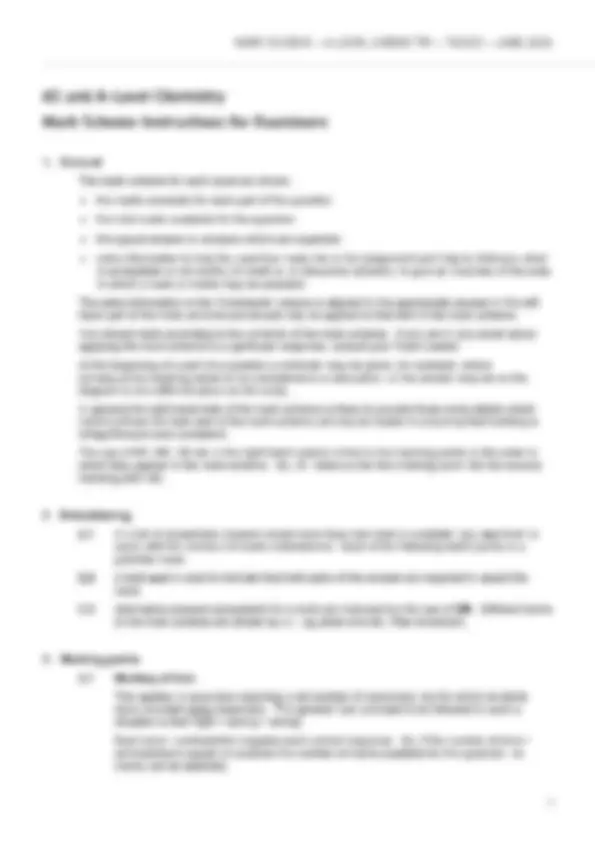 Actual 2024 AQA A-LEVEL CHEMISTRY 7405/3 Paper 3 Merged Question Paper + Mark Scheme + I | Exams ...