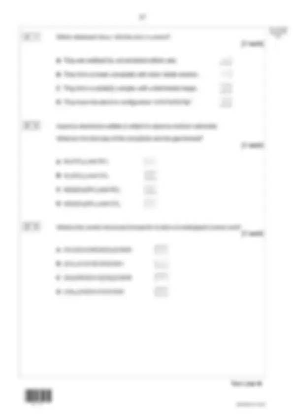 Actual 2024 AQA A-LEVEL CHEMISTRY 7405/3 Paper 3 Merged Question Paper + Mark Scheme + I | Exams ...