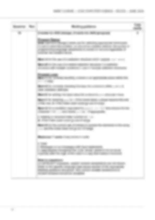 Actual 2024 AQA GCSE COMPUTER SCIENCE 8525/1C Paper 1 Merged Question Paper + Mark Scheme ...