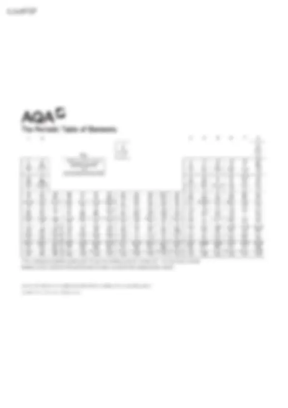 2024 AQA GCSE COMBINED SCIENCE: TRILOGY 8464/C/1F Chemistry Paper 1F QP + Mark Scheme A | Exams ...