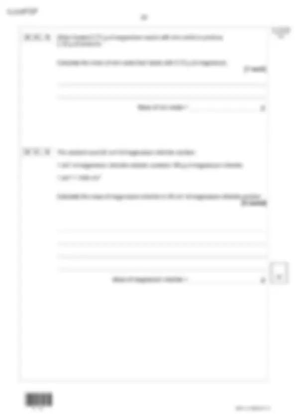 2024 AQA GCSE COMBINED SCIENCE: TRILOGY 8464/C/1F Chemistry Paper 1F QP + Mark Scheme A | Exams ...