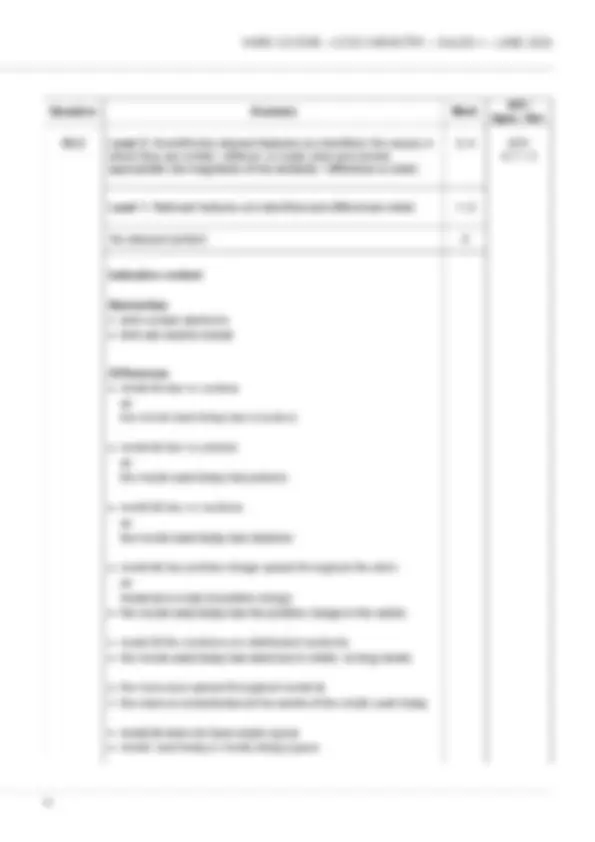 Actual 2024 AQA GCSE CHEMISTRY 8462/1H Paper 1 Higher Tier Merged Question Paper + Mark Sc ...