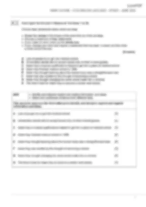 Actual 2024 AQA GCSE ENGLISH LANGUAGE 8700/2 Paper 2 Question Paper ...