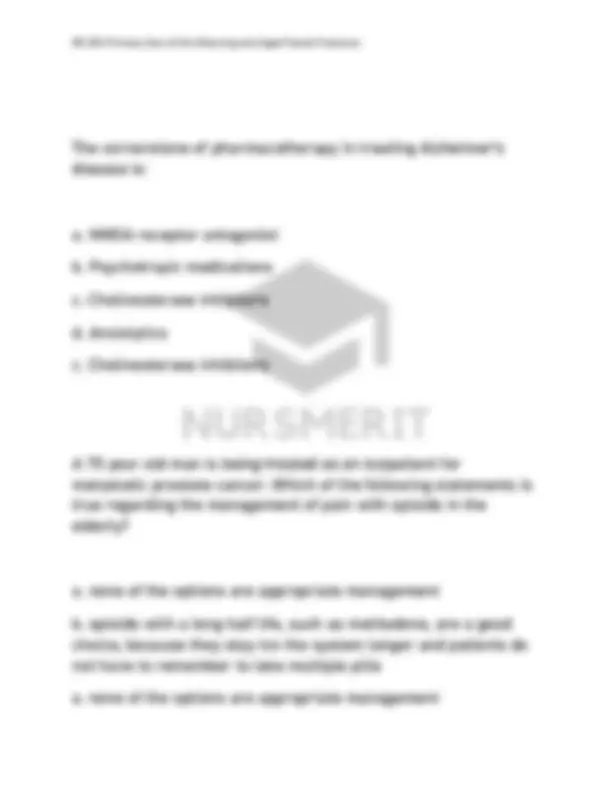 NR 601 Final Exam 2025/2026 Week 8 Complete Question and Answer 100% Accurate Summer-Fall ...