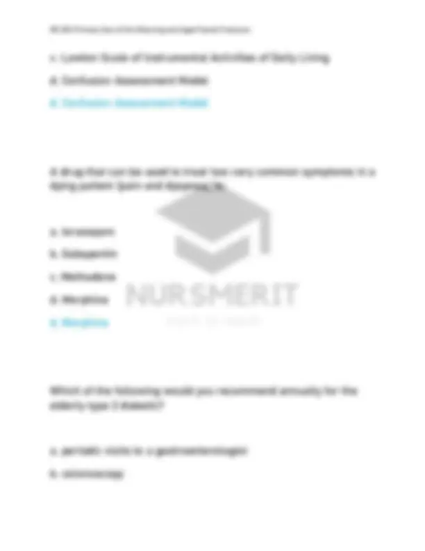 NR 601 Final Exam 2025/2026 Week 8 Complete Question and Answer 100% Accurate Summer-Fall ...