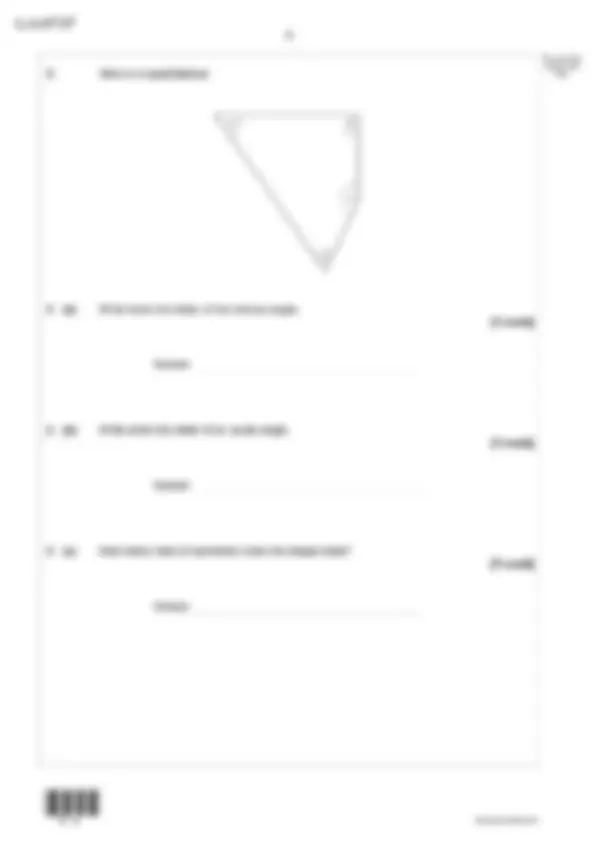 2024 AQA GCSE MATHEMATICS 8300/2F Foundation Paper 2 Question Paper ...