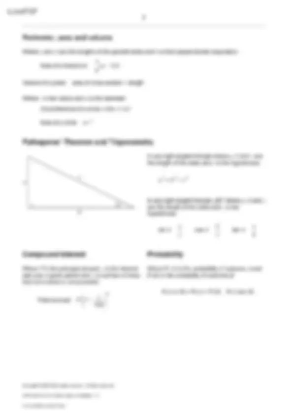 2024 AQA GCSE MATHEMATICS 8300/2F Foundation Paper 2 Question Paper + Mark Scheme + Insert ...