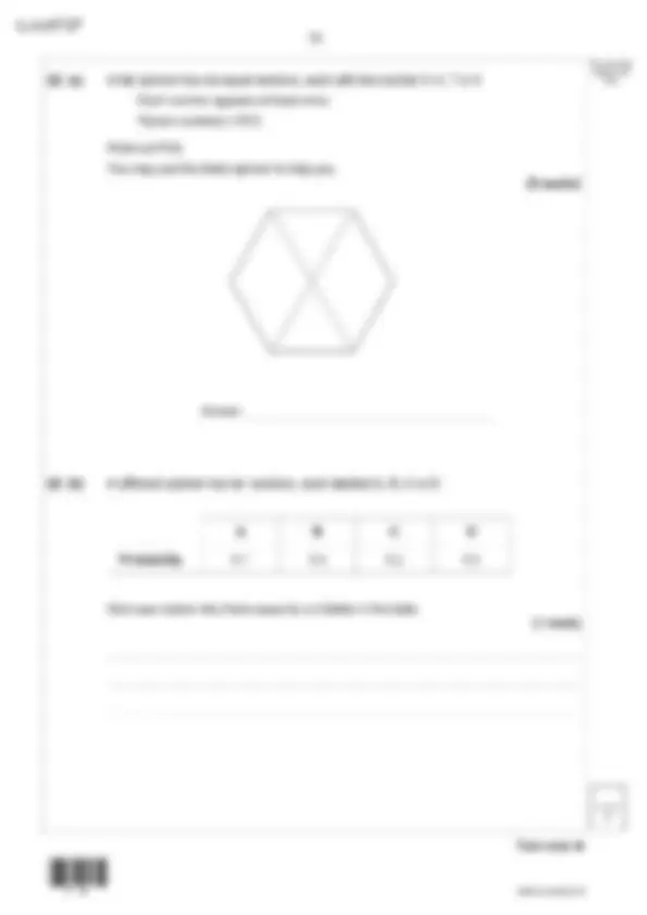 2024 AQA GCSE MATHEMATICS 8300/2F Foundation Paper 2 Question Paper + Mark Scheme + Insert ...