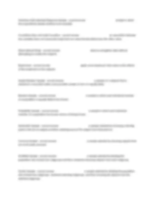 Glossary of Statistical Terms: Definitions and Explanations | Exams ...