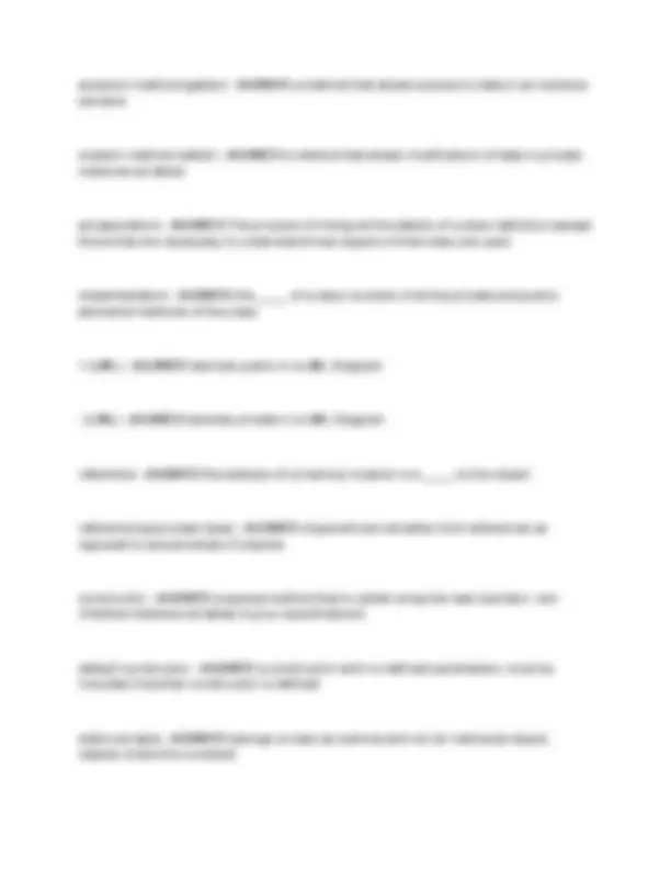 CSCI 1301 Final Exam Review: Key Concepts and Definitions in Computer Systems | Exams Advanced ...