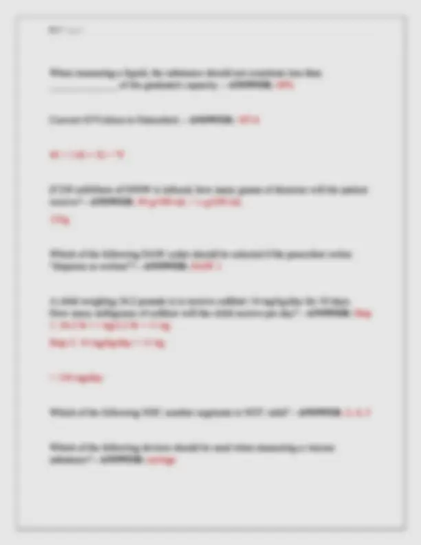 Excpt pharmacy technician exams.pdf | Exams Pharmacy | Docsity